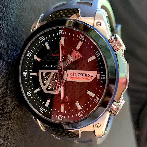 FS: Orient Speedtech automatic - black rubber strap version - LNIB $200 ...
