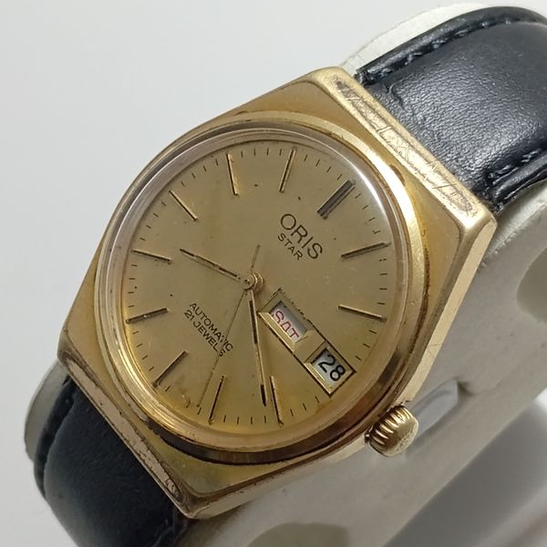 Rare Vintage Oris Star Automatic Day/Date Men's Watch | WatchCharts ...