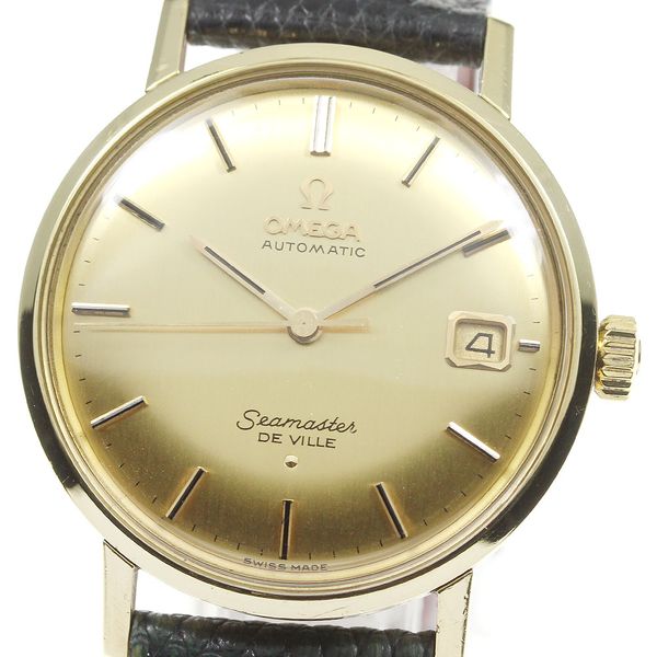 [OMEGA] Omega Seamaster Devil K18YG Date Automatic Men's [Used ...