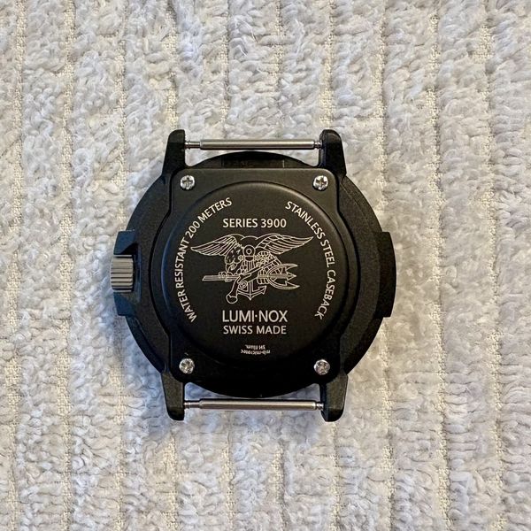 Luminox Swiss Series 3900 Navy Seal Diver Watch Colormark Sand Beige ...