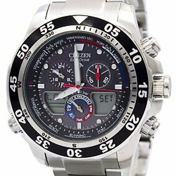 Citizen Promaster Chronograph JR4045-57E JR4045 World Time Men's Watch | WatchCharts