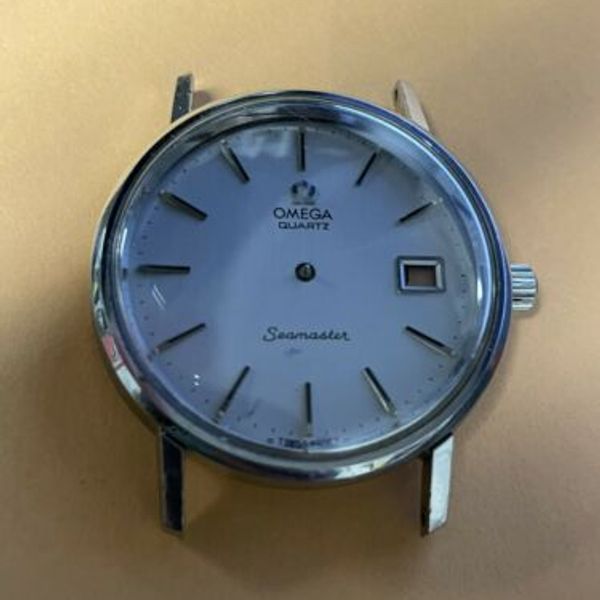 OMEGA SEAMASTER QUARTZ STAINLESS STEEL WATCH CAL.1342 Parts Or Repair ...