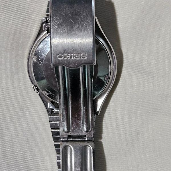 SEIKO 5 SNXS73 Men's Automatic Stainless Steel Silver Dial Day Date Ind ...