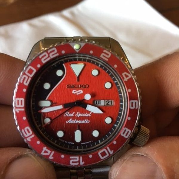 FSOT Seiko "Red Special" 6309 Mod *Reduced* [$110 USD] | WatchCharts ...
