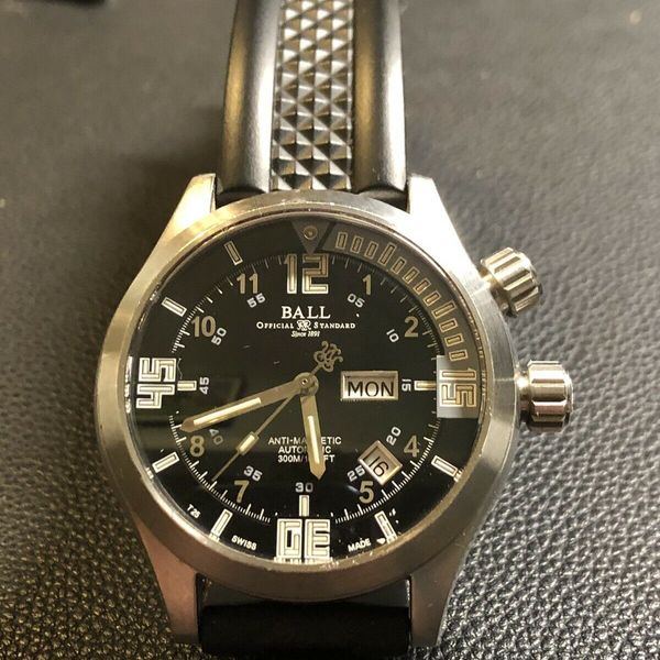 Ball Watch Engineer Master II Diver - RARE Gray - 2 Bands - Free Watch ...