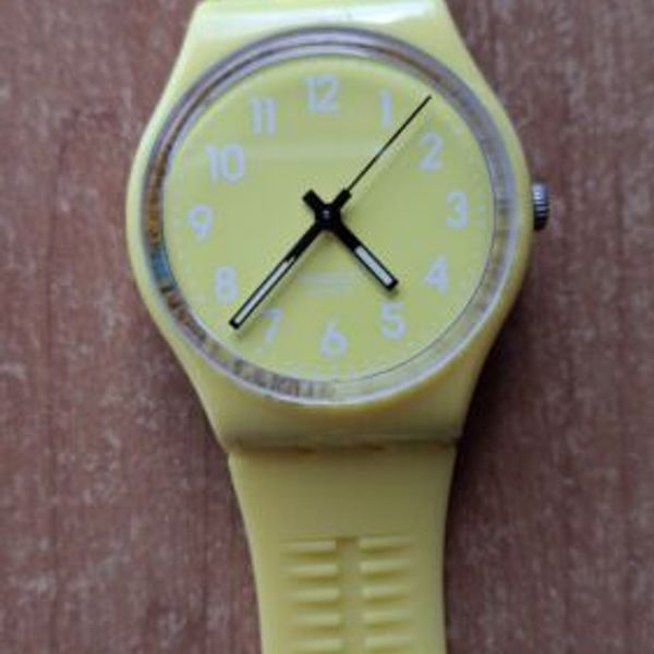 Swatch Watch Swiss Quartz Watch 2009 Yellow. | WatchCharts Marketplace