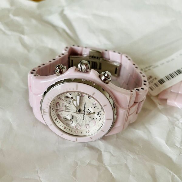 Technomarine Pink Ceramic watch - used condition 39mm | WatchCharts ...