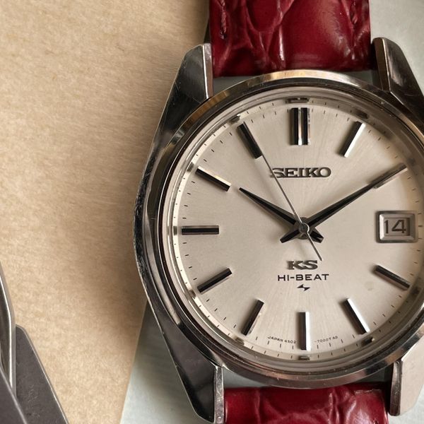 [WTS] SERVICED Vintage King Seiko 4502-7001 Manual Wind TIMEGRAPH Photo Attached - $725 Shipped ...