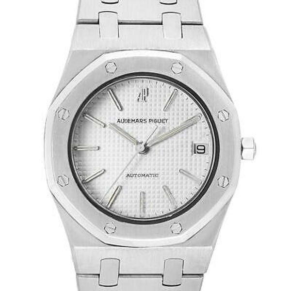 Audemars Piguet Royal Oak 35mm Silver Dial Steel Mens Watch ...