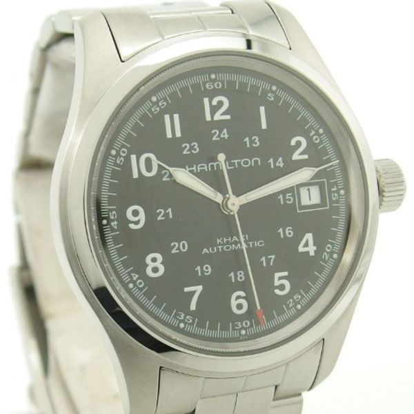 HAMILTON Hamilton Khaki Field H704450 Black SS Men's Automatic [432 ...