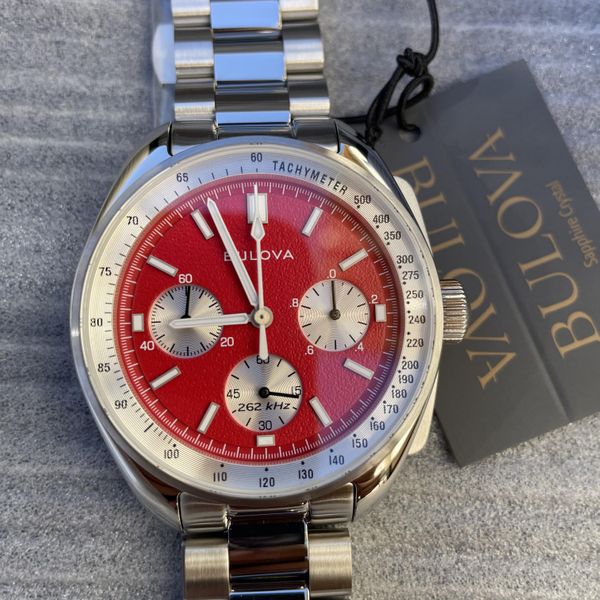 [WTS] Bulova 96K115 Blood Moon Special Edition Lunar Pilot Chronograph ...