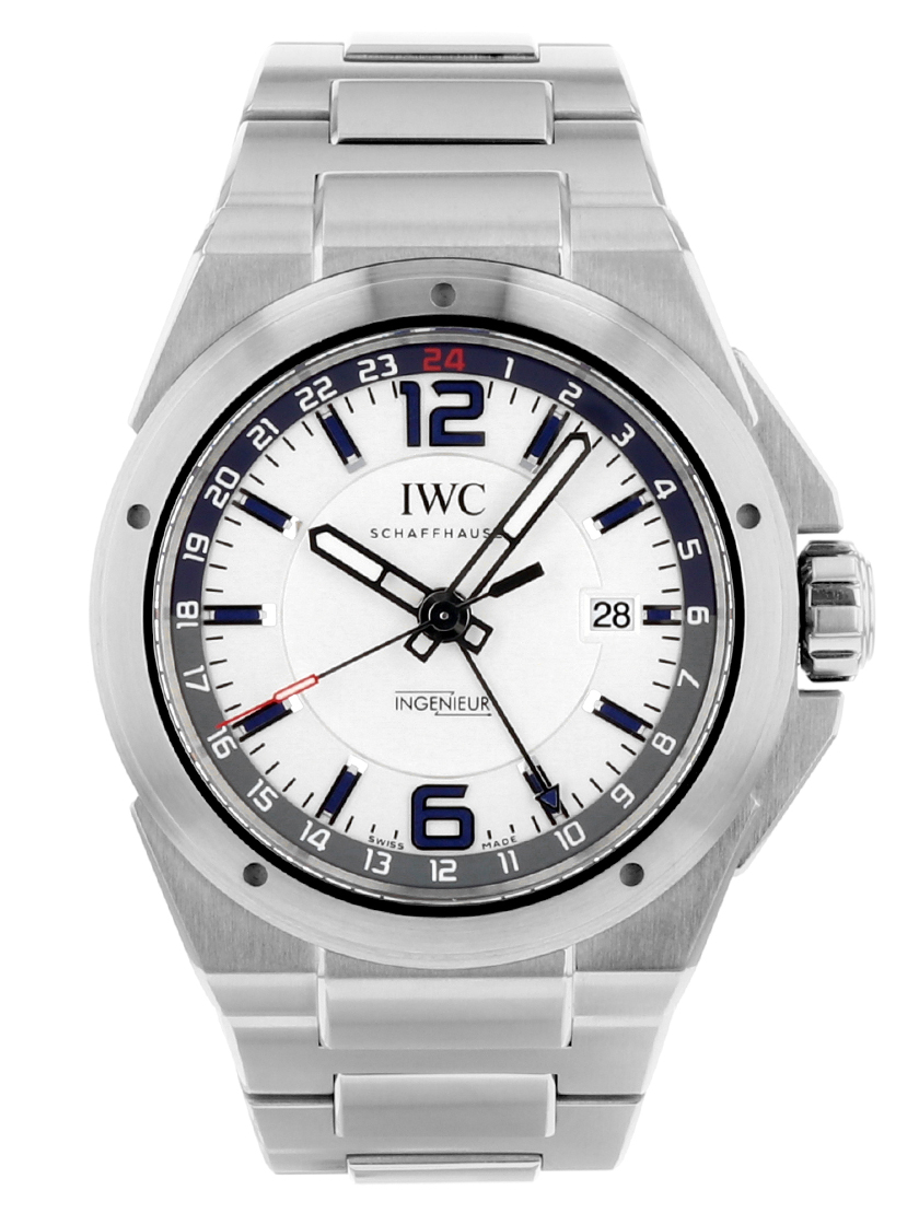 IWC Ingenieur Dual Time White (324404) Market Price | WatchCharts