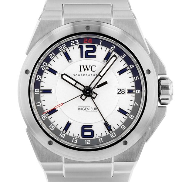 IWC Ingenieur Dual Time White (324404) Market Price | WatchCharts