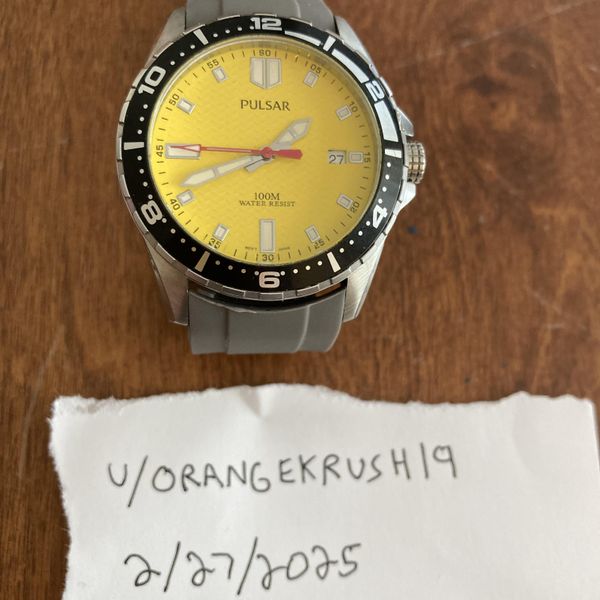 [WTS] Pulsar “Yellow Submarine” divers watch | WatchCharts Marketplace