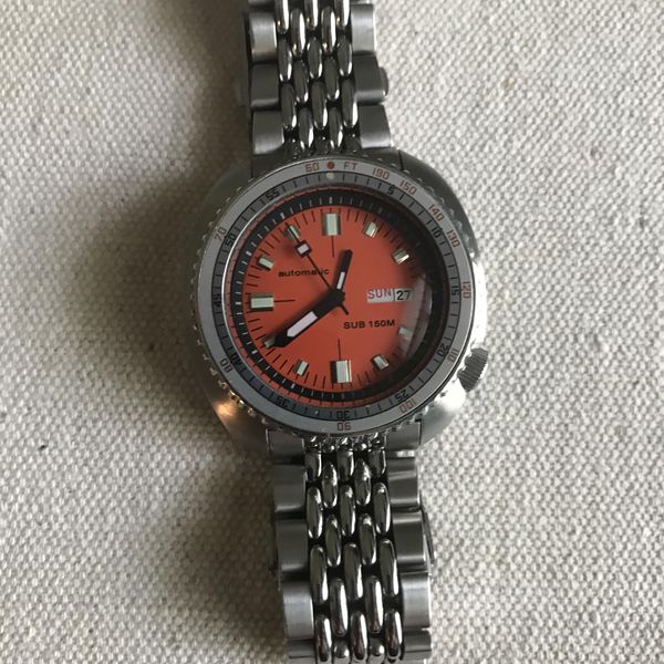 FS: Beautiful 6309-7040 Orange dial SOXA on Bears of Rice bracelet ...