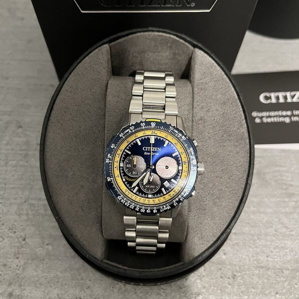 Citizen Promaster Navihawk 40mm Blue Angels CA4667-53L | WatchCharts ...