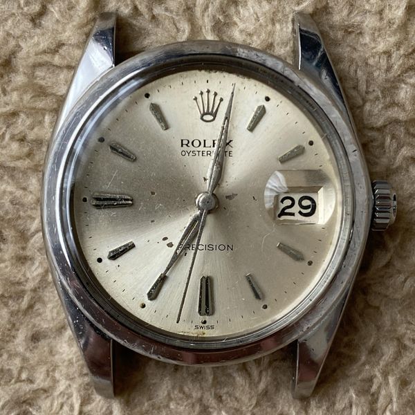 FS : Rolex Precision 6694 Circa 1964 Cal. 1215 Manual Movement ...
