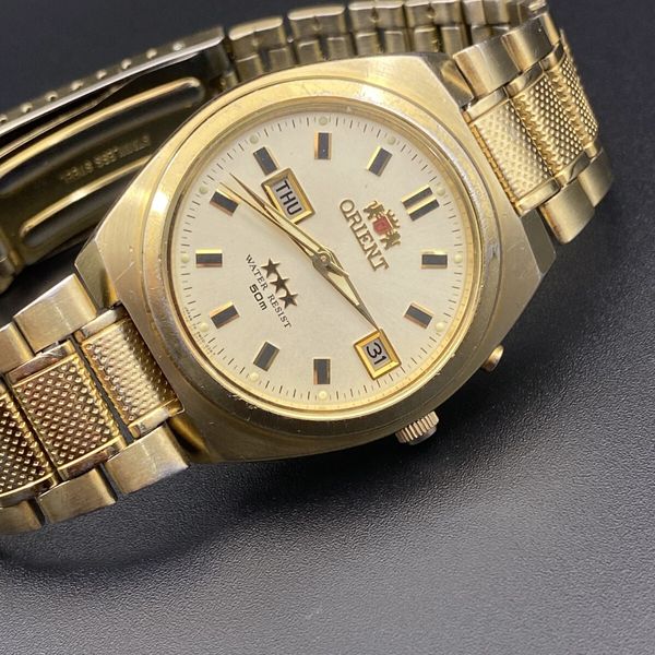 Vintage ORIENT 3 Star Automatic 21 jewels Japan Men Wrist Watch VINTAGE ...