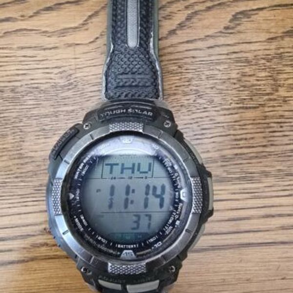 Casio Protrek Triple Sensor Solar Watch | WatchCharts Marketplace