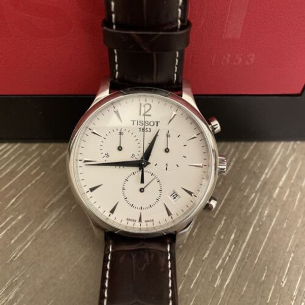 Tissot Tradition White Men's Watch - T063617A | WatchCharts Marketplace