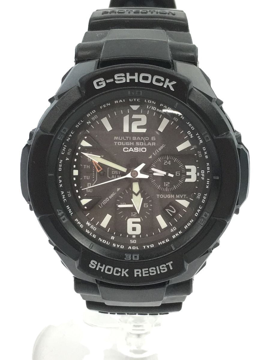 [Used] CASIO Solar watch / G-SHOCK / Analog / Rubber / Black / GW ...