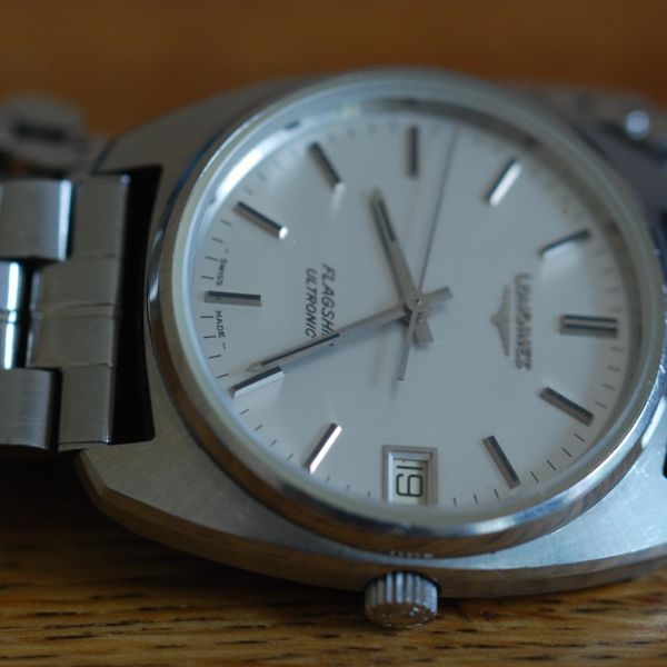 Longines Ultronic Flagship Good Working Condition, OG Longines bracelet ...