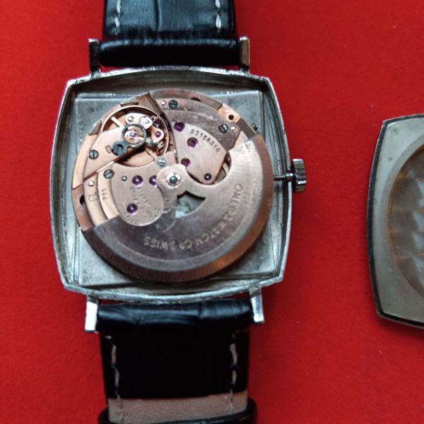 OMEGA SEAMASTER "DeVille" 1966, automatic, Popular square design 161. ...