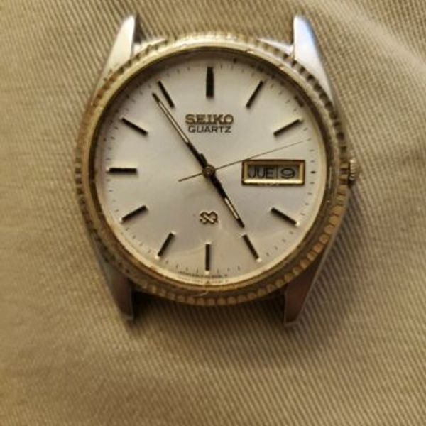Mens Seiko Quartz SQ Day/Date 6923-8080 Watch Face Needs Band | WatchCharts Marketplace