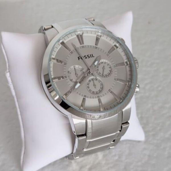 Fossil FS4359 Stainless Steel Chronograph Wristwatch | WatchCharts ...