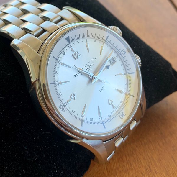 [WTS] Hamilton Jazzmaster Traveler GMT | WatchCharts Marketplace