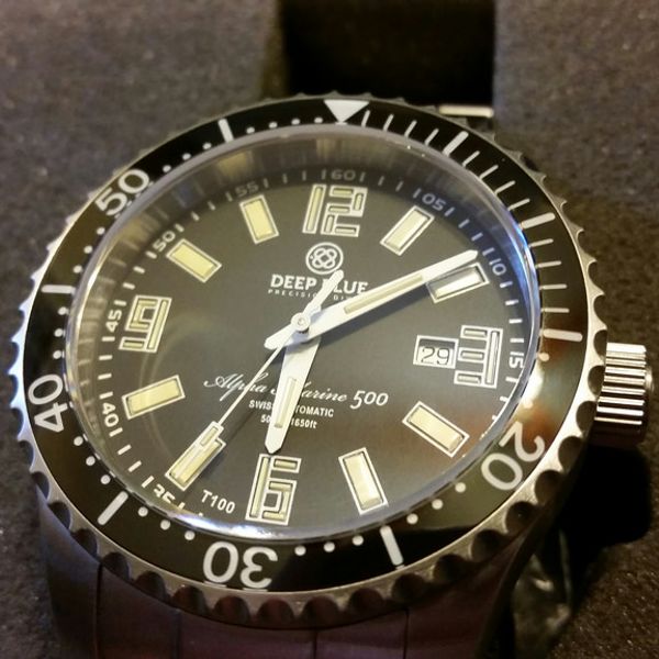 FS: Deep Blue Alpha Marine 500 - SOLD | WatchCharts Marketplace