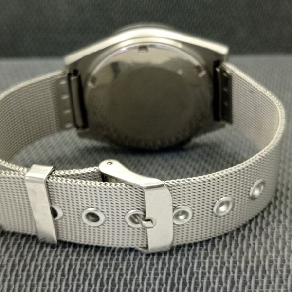 VINTAGE SEIKO 5 AUTOMATIC 6319A JAPAN MENS ARABIC BLACK COLOR DIAL ...