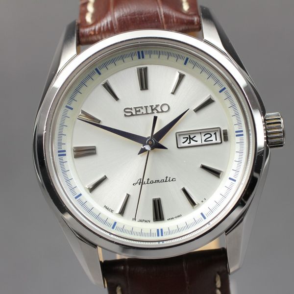 [NEAR MINT] Seiko Presage SARY055 4R36-03H0 Silver Dial Automatic Men's ...