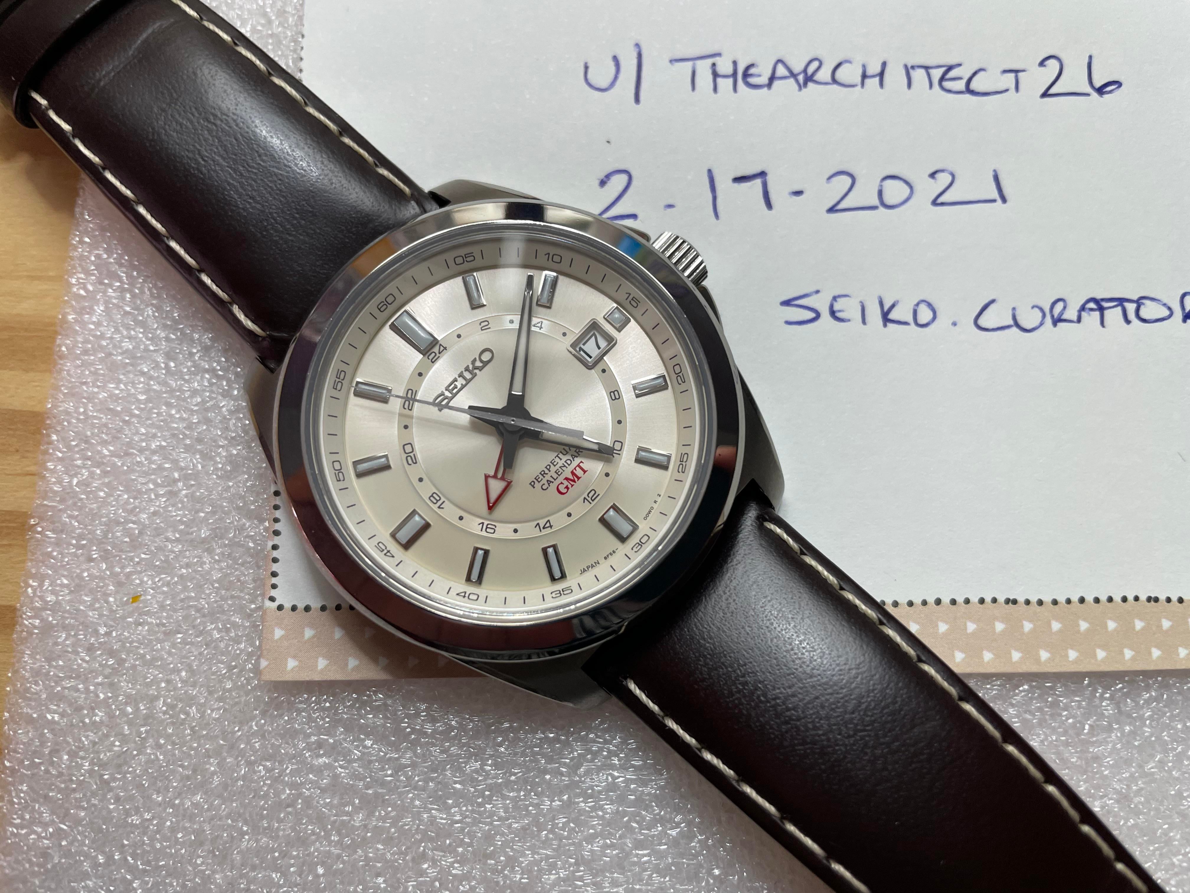 [WTS]Seiko SBQJ019 GMT Perpetual Calendar “TravelZilla” | WatchCharts
