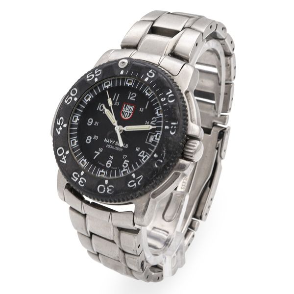 Luminox Navy Seals Stainless Steel Date Quartz Men's Watch ...