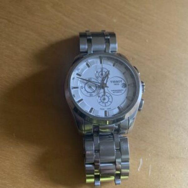 TISSOT COUTURIER AUTOMATIC CHRONOGRAPH MENS WATCH MODEL T035627A, No Box | WatchCharts