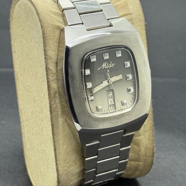 Vintage Mido Multi-Star Automatic Day/Date Watch Excellent Condition ...