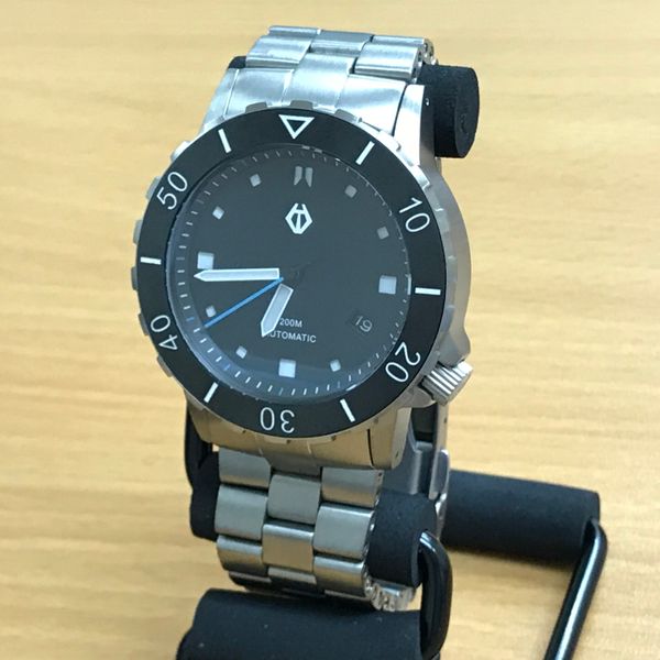 SOLD - Hamtun H1 : Grade 5 titanium dive watch | WatchCharts Marketplace