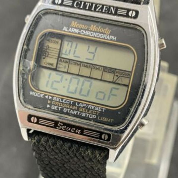 Rare Vintage Citizen Memo Melody Digital Watch | WatchCharts Marketplace