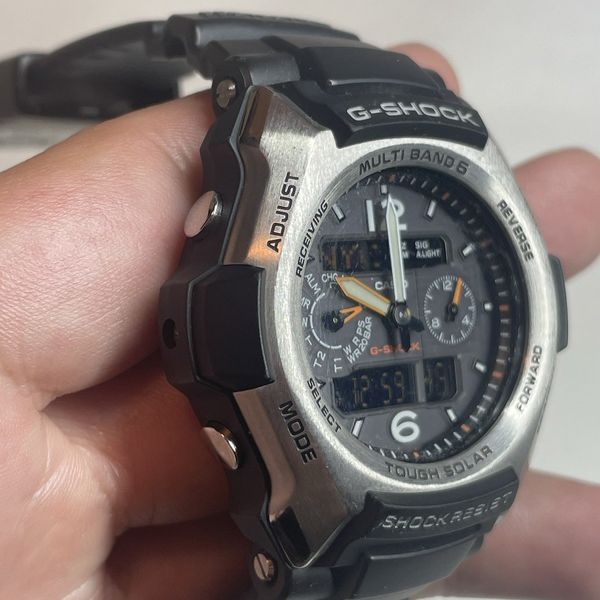 Casio G-Shock GW-2500 1AJF Men's Watch Black Radio Solar Analog Digital ...