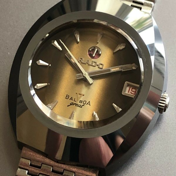 1970s Vintage Rado Balboa V "great" Automatic Watch | WatchCharts ...