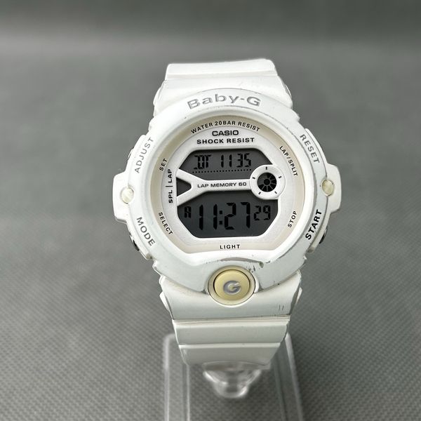 Casio Baby-G 3408 BG-6903 Womens Digital Watch White Alarm Backlight ...