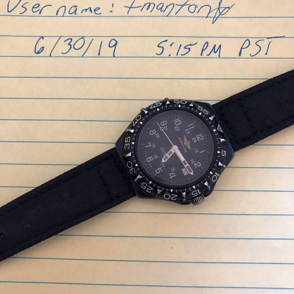 [WTS] Breitling Colt Military 80210 | WatchCharts