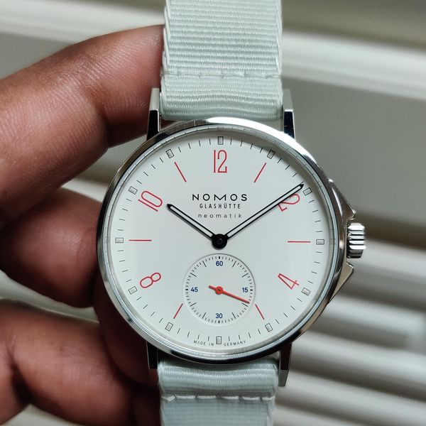 NOMOS Ahoi Neomatik 'Siren white' 564 | WatchCharts Marketplace