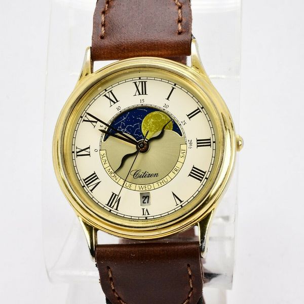 Citizen Moon Phase/Calendar watch, 2870 movement, new MG crystal ...