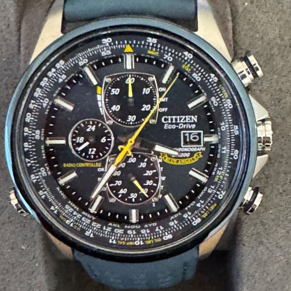 Citizen Eco-Drive Men's Blue Angels Watch - AT8020-03L | WatchCharts ...