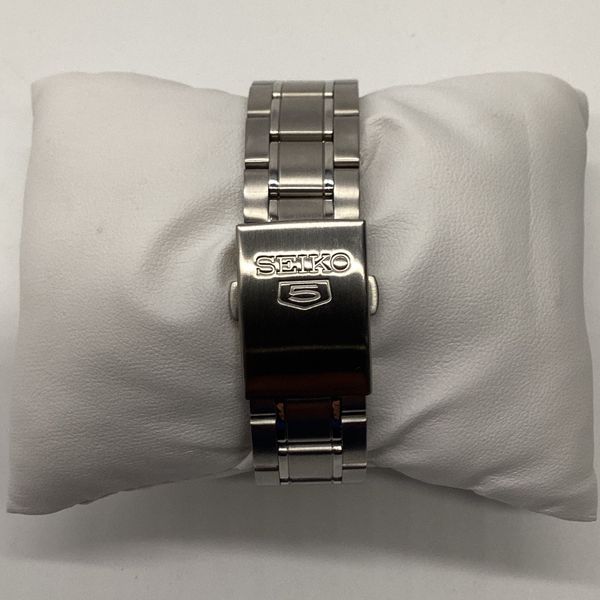 SEIKO 5 Men's SNKL45 Automatic Day/Date Black Dial Stainless Steel ...