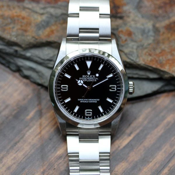 1999 Rolex Explorer 1 ref. 14270 "NOS Unworn", Stickers, Box & Papers | WatchCharts Marketplace