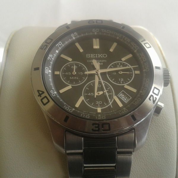 SEIKO Chronograph Quartz 6T63-00H8 watch working | WatchCharts Marketplace