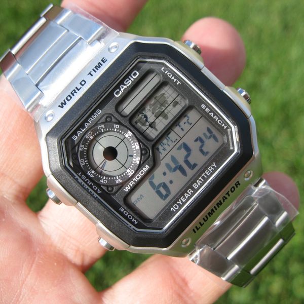 SOLD: Brand New Bond Casio Royale AE1200 Worldtimer Alarm Watch - $35 ...